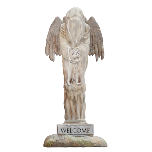 Fallen Angel Statue | Decor and Props