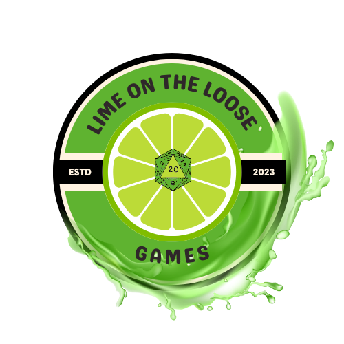 Lime On The Loose Games, Board Games, Dice Games