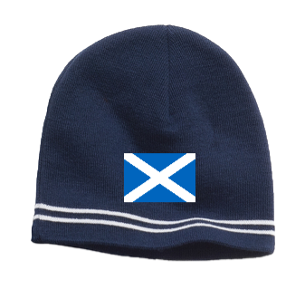 Scotland Saltire Beanie Hat | schaferassociates