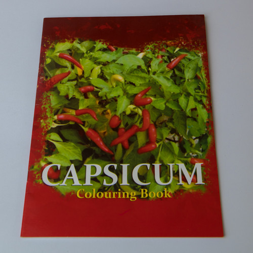 Capsicum Colouring Book | Eden Herbs