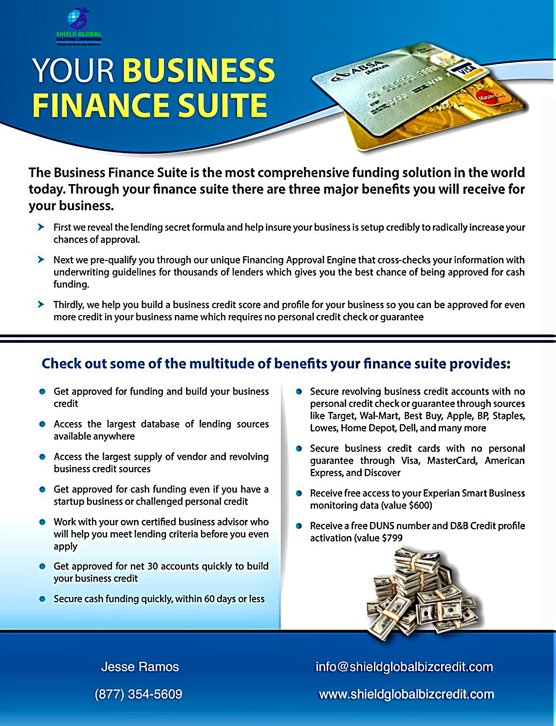 Obtain Capital to Grow your Business with the New Revolutionary Program ...