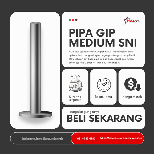 Pipa GIP Medium SNI 4" | Jualpipabesi