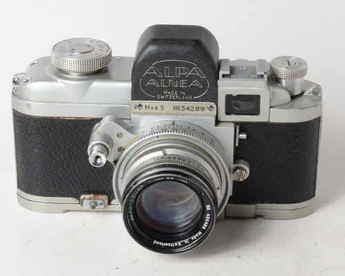 Alpa model 5 & 50/1.8 Switar lens - (camera not running) | The Camera ...