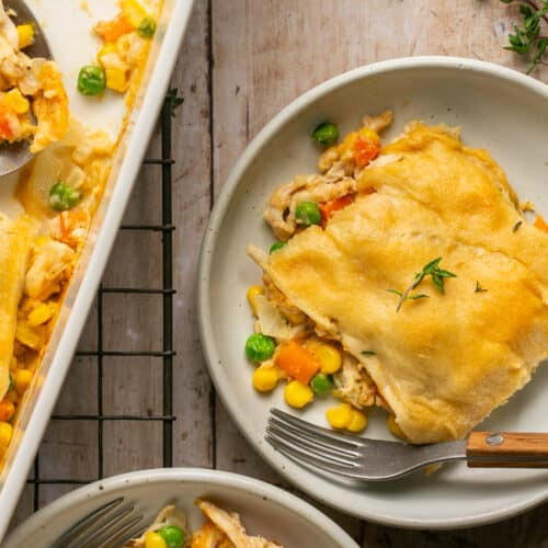 Crescent Roll Pot Pie | The Prepped Box
