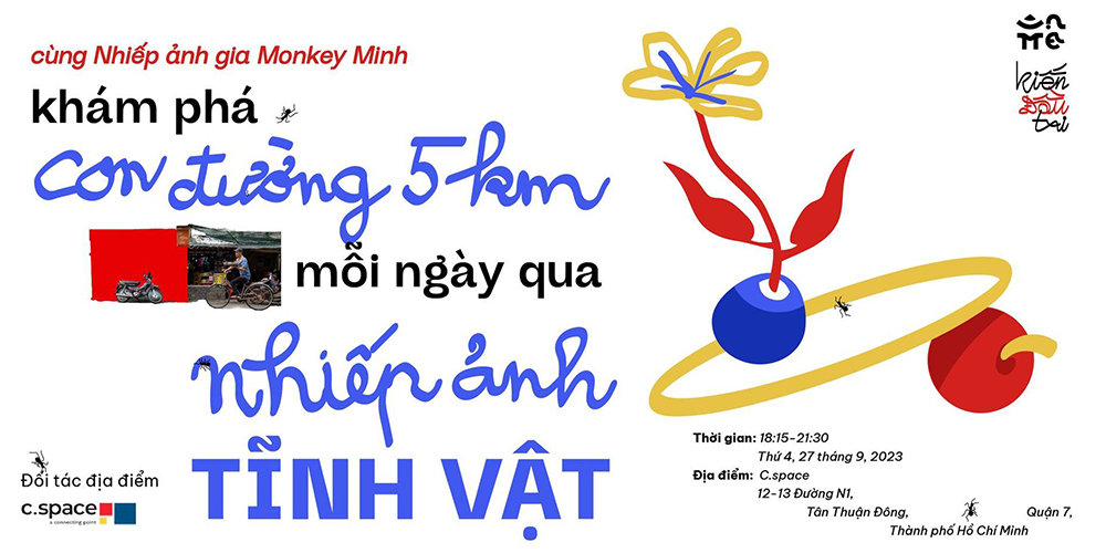 Explore the 5km route every day through still life photography