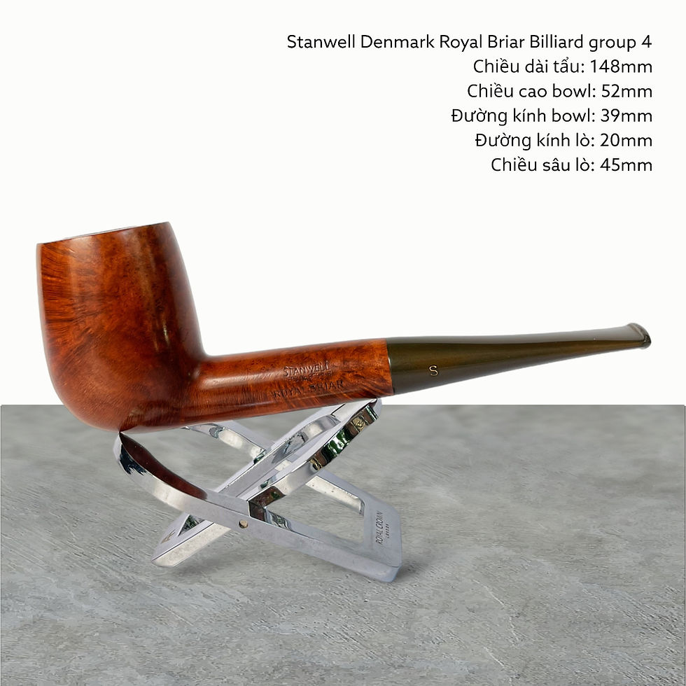 Stanwell Royal Briar Billiard | pennsouls
