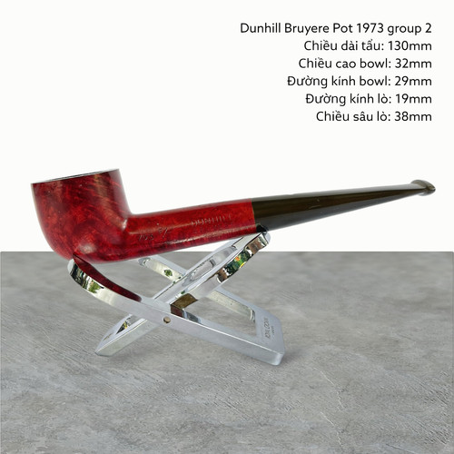 Dunhill Bruyere Pot 1973 group 2 | pennsouls