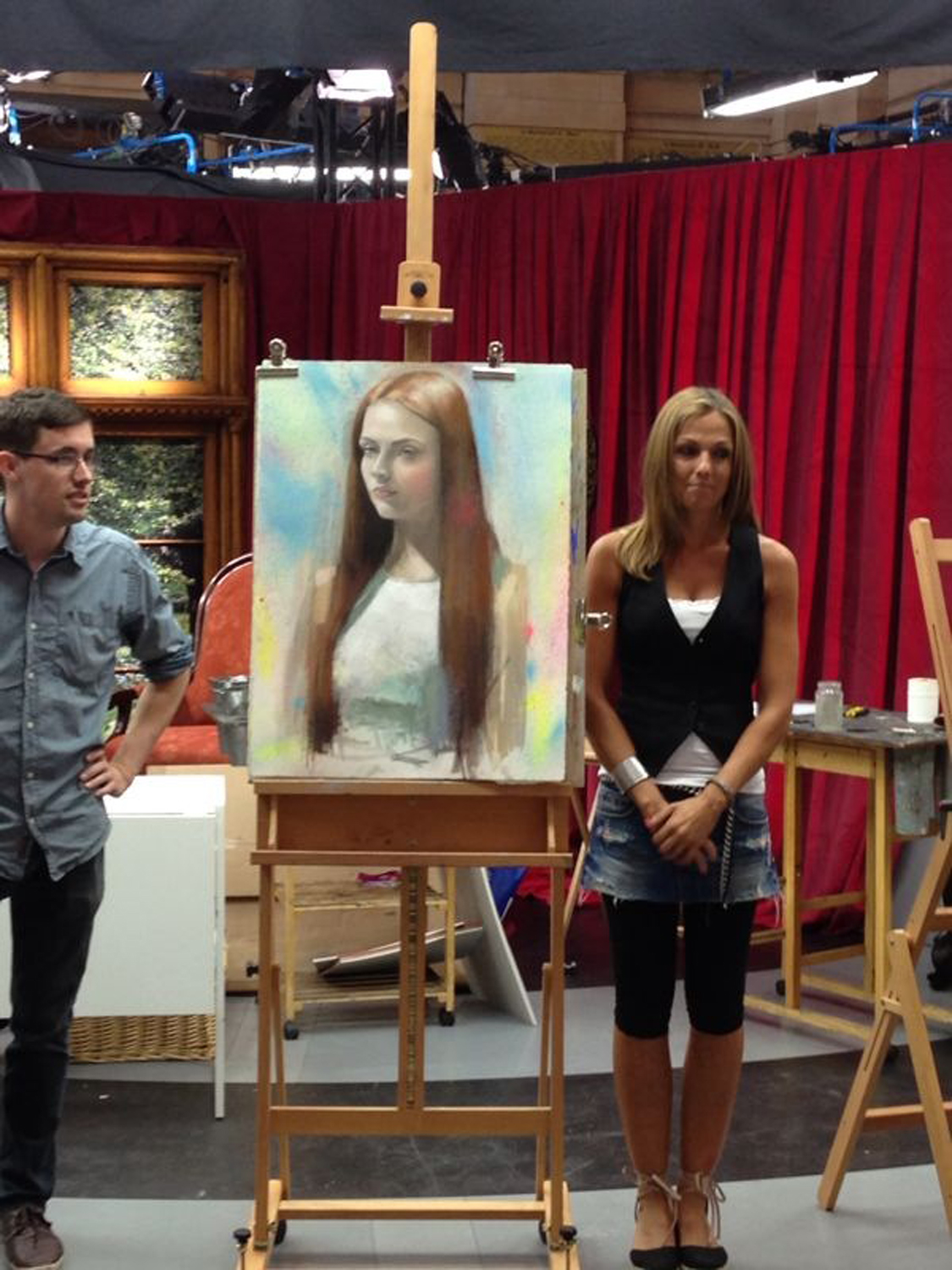 Denise Findlay Scottish portrait and figurative artist