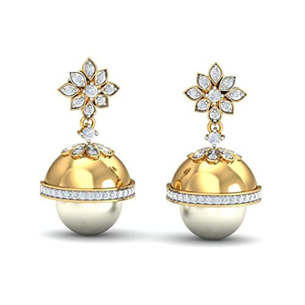 Top 10 New Model Earrings Designs In Gold For Women | South Indian Jewels
