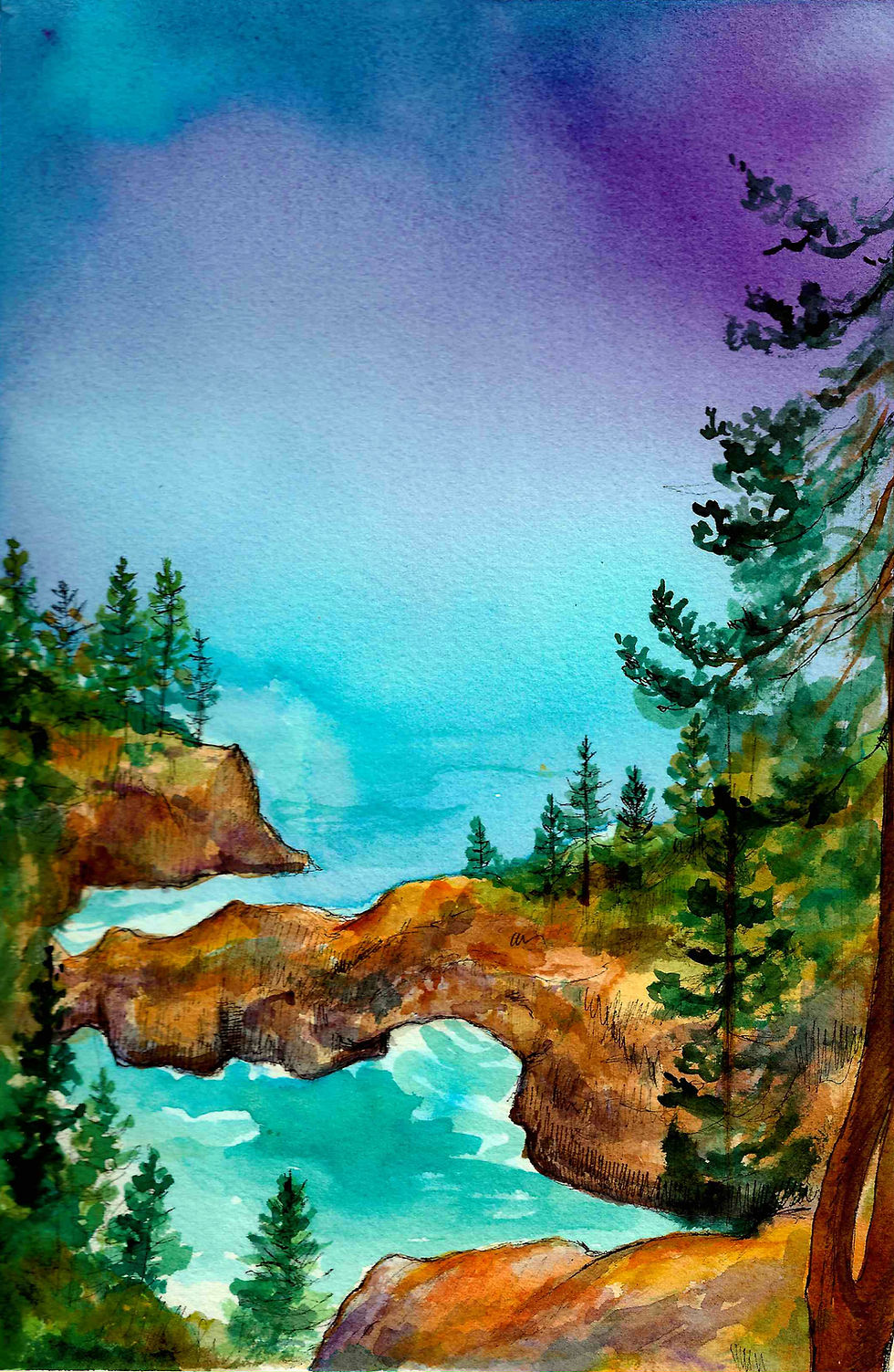 Lori Agnew, frolic on the mountain, Lori Agnew fine art | original fine art