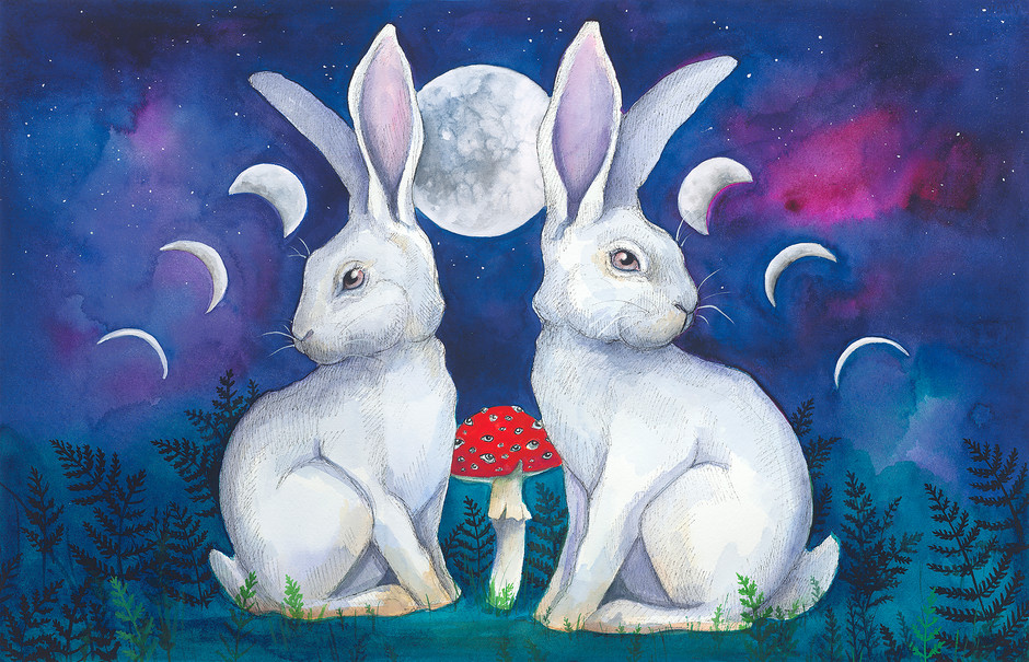 Lori Agnew, frolic on the mountain, Lori Agnew fine art | original fine art