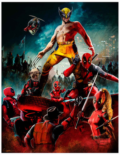 Army of Deadpool | ArtMonkeyWorld