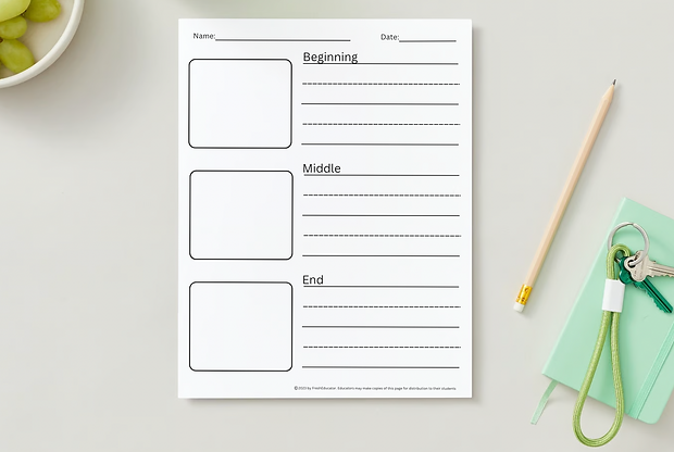 Free Writing Template Bundle | FreshEducator