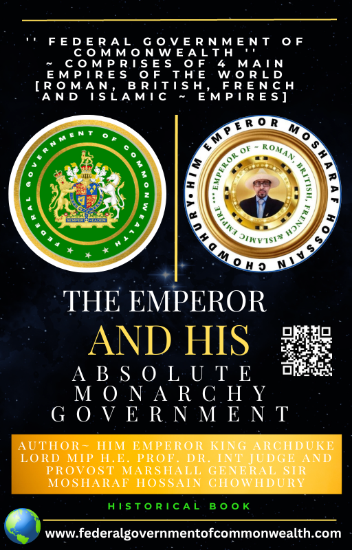 HISTORICAL BOOK ~ ''THE EMPEROR AND HIS ABSOLUTE MONARCHY GOVT ...