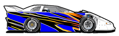 1/5th Scale Late Model - Hypersonic | customrcwraps