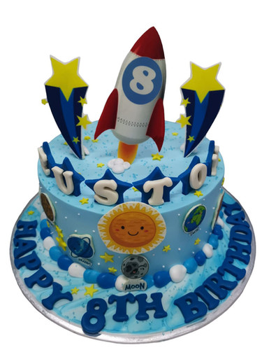 Rocket & Planets | Baker's Heart