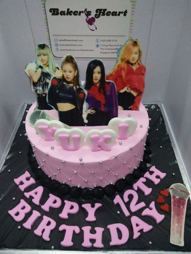 blackpink cake | Baker's Heart