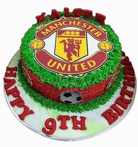 manchester united cake | Baker's Heart