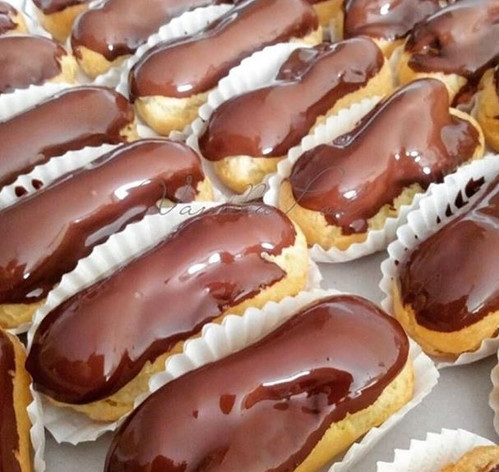 Choc Eclair | Baker's Heart