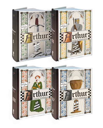 Collection Arthur - Cycle Intégral 4 livres | Locus Solus édition