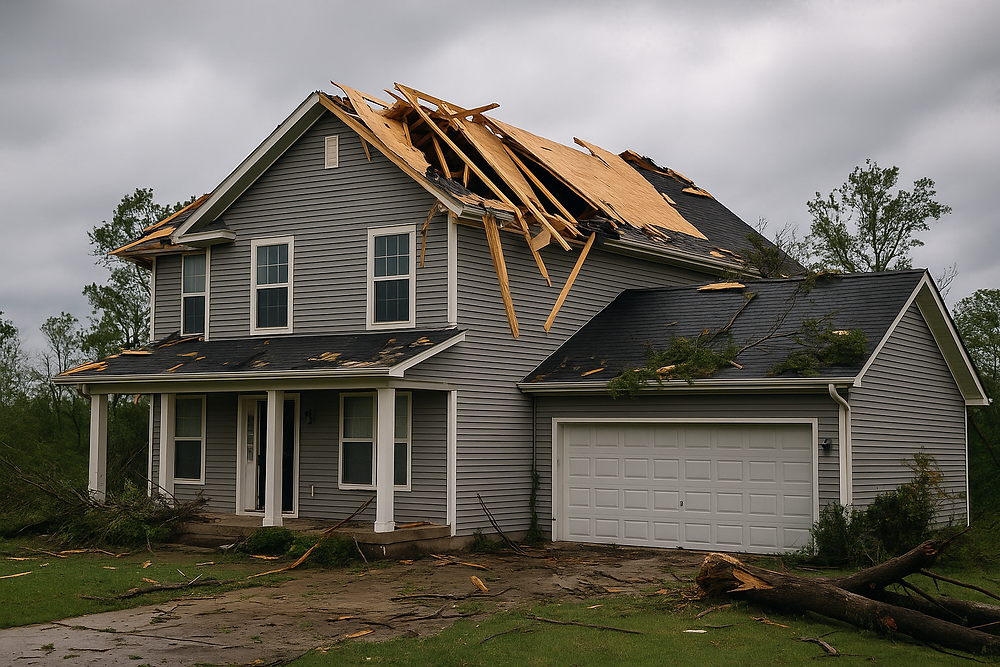 Wind and Storm Damage Restoration Guide by Meridian Restoration