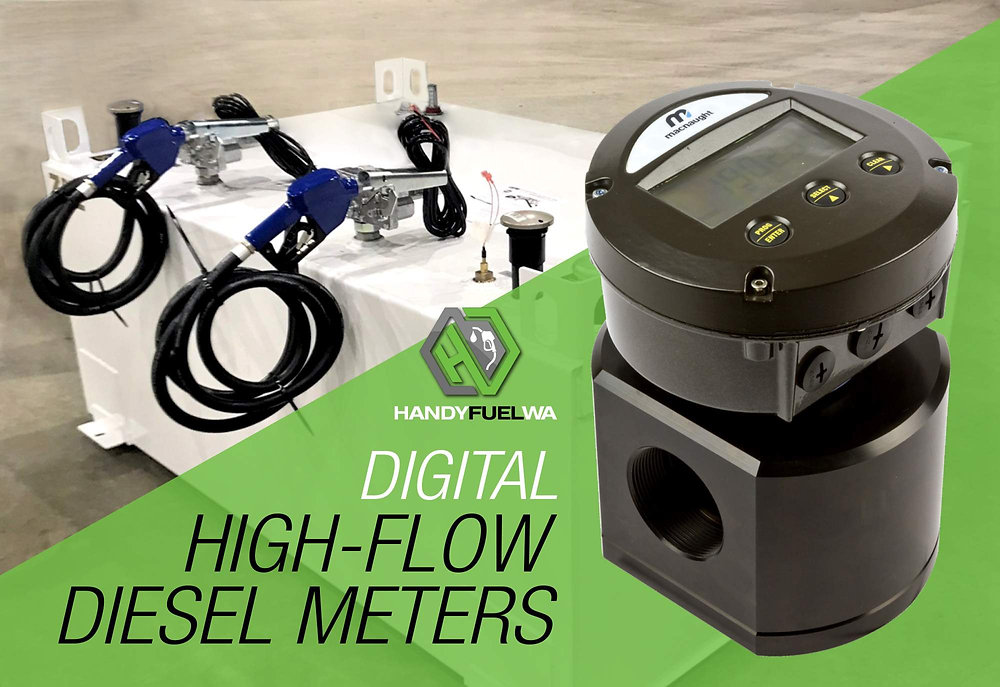 Digital High-Flow Diesel Meters