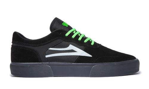 LAKAI x YEAH RIGHT STAPLE BLACK / UV GREEN SUEDE | GRAVITY FUKUOKA