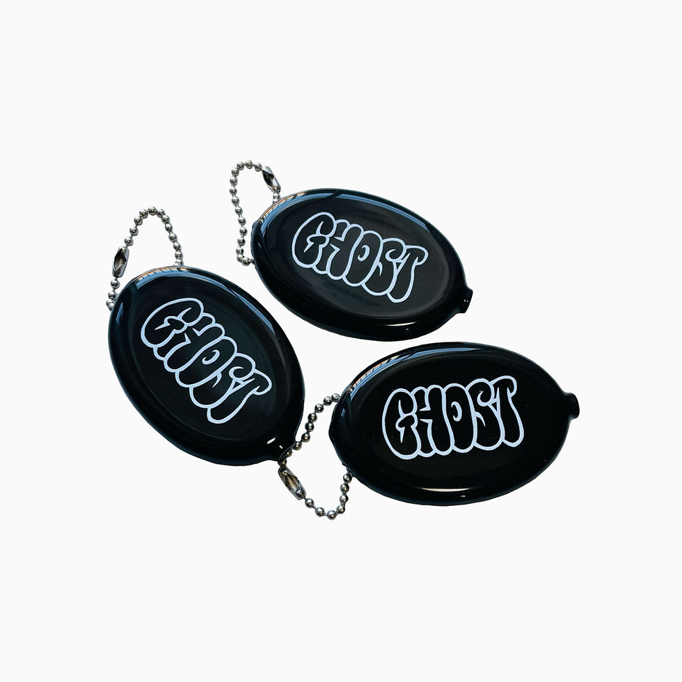 GHOST - RUBBER COIN PURSE | GRAVITY FUKUOKA