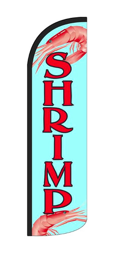 FMF-1290 SHRIMP WINDLESS FLAG | flags and more flags