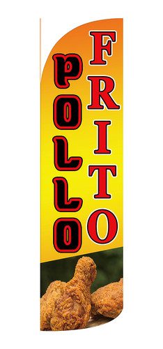 FMF-129 POLLO FRITO WINDLESS FLAG | flags and more flags