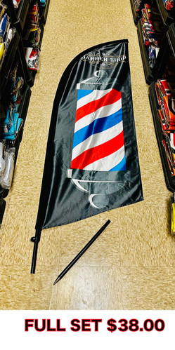FMF-6002 BARBER SHOP / FULL SET | flags and more flags