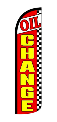 FMF-1406 OIL CHANGE WINDLESS FLAG | flags and more flags