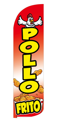 FMF-967 POLLO FRITO WINDLESS FLAG | flags and more flags