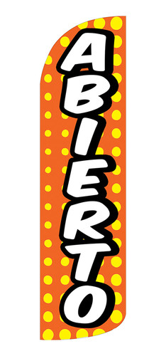 FMF-1161 ABIERTO WINDLESS FLAG | flags and more flags