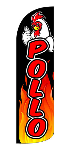 FMF-1270 POLLO WINDLESS FLAG | flags and more flags