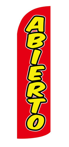 FMF-1034 ABIERTO WINDLESS FLAG | flags and more flags