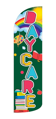FMF-1170 DAYCARE WINDLESS FLAG | flags and more flags