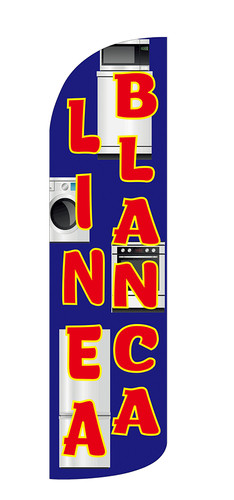 FMF-494 LINEA BLANCA WINDLESS FLAG | flags and more flags