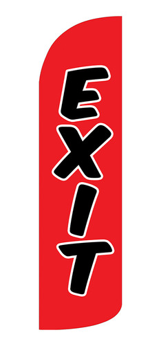 FMF-1082 EXIT WINDLESS FLAG | flags and more flags