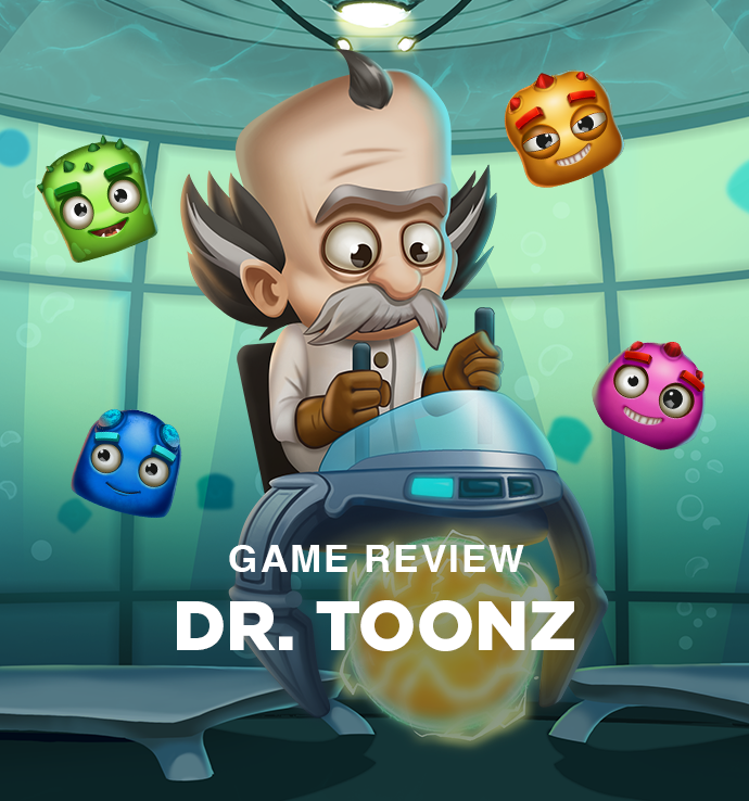 Review: Dr Toonz – the Reactoonz Meet Their Maker – Free Demo Play – Play’n GO