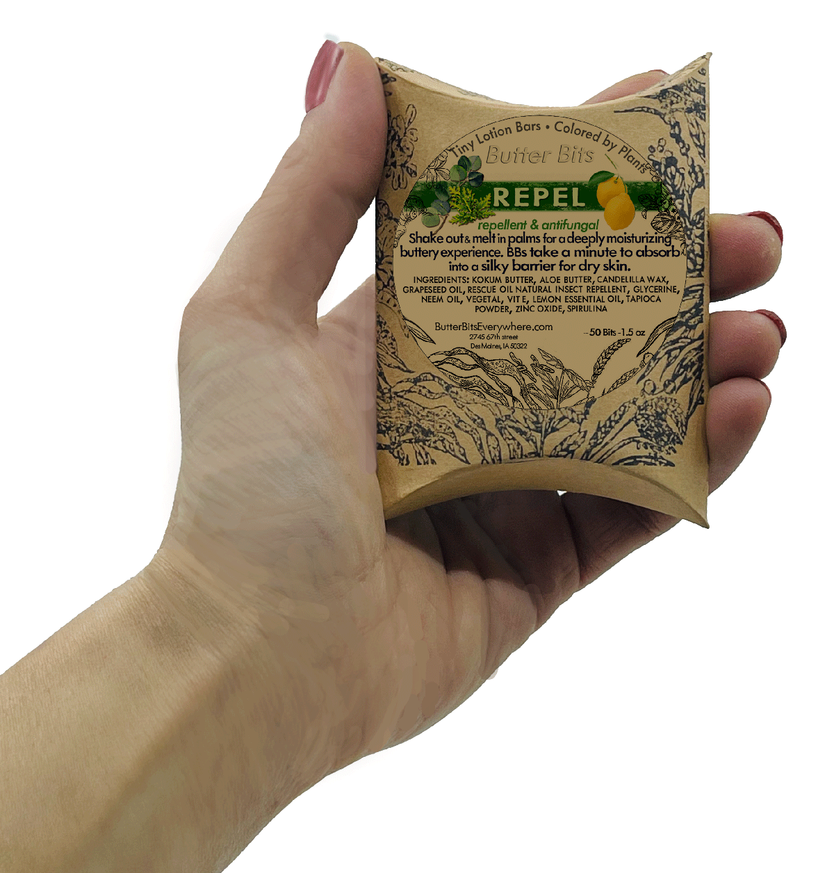 Natural Bug Away Lotion for Itchy skin | Repel Citronella & Lavender