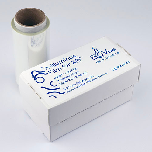 X-illuminas Film for XRF, Mylar® X-Ray Film 3μm, 75mm*100m long roll ...