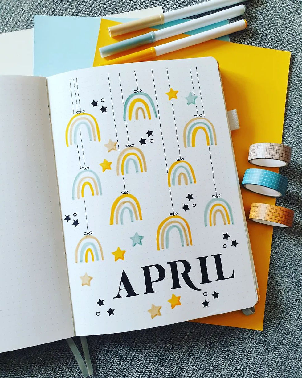 50+ Adorable April Cover Page Ideas To Love