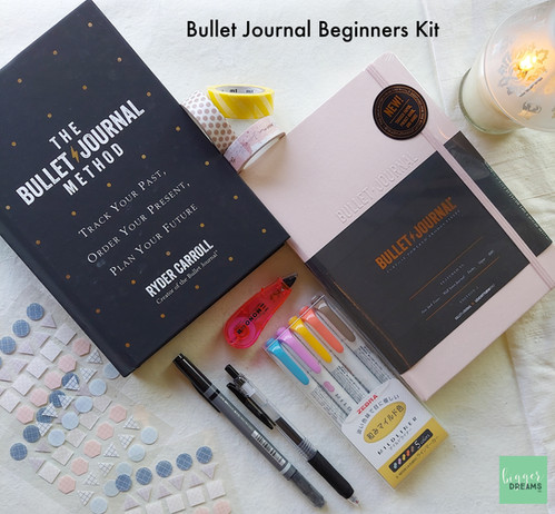 Bullet Journal Beginners Kit Bigger Dreams Co