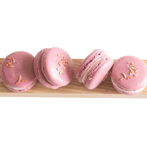 Pomegranate Macarons | Mckayla Marie Sweets