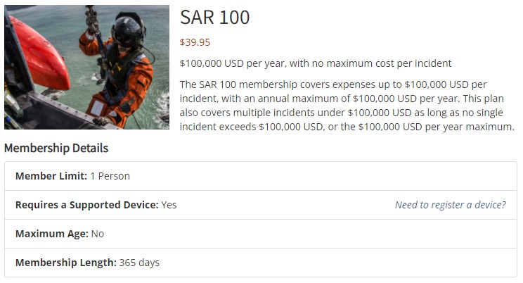 [UPDATED] Garmin SAR / Search and Rescue Insurance (Previously GEOS ...
