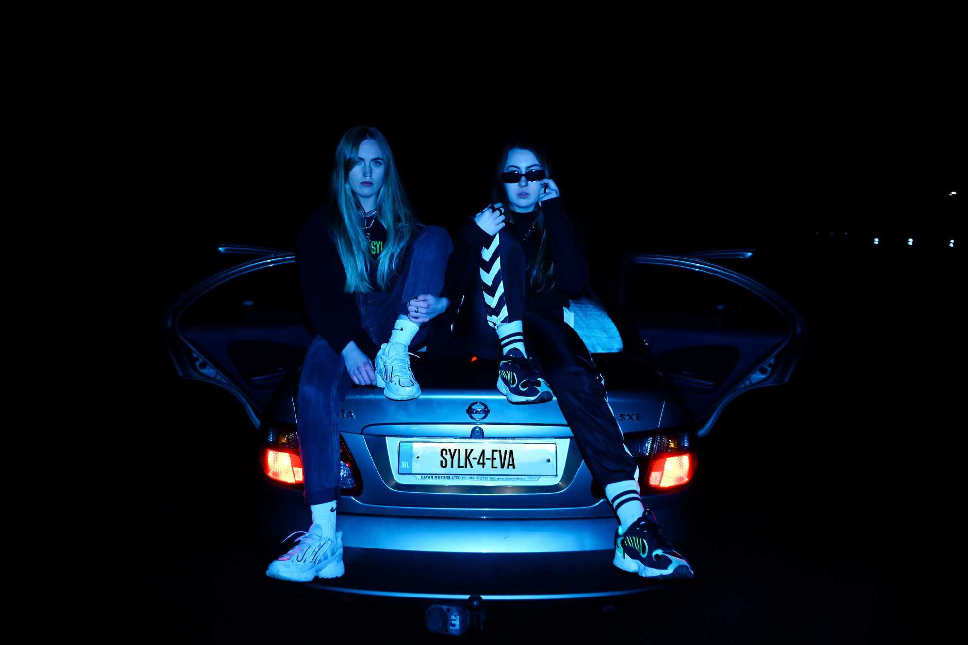 About SYLK | dark electronic pop duo