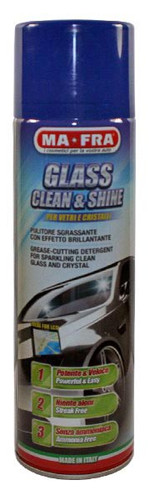H0791 Glass Clean & Shine - Lasinpesuaerosoli 500 ml | verkkokauppa