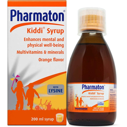KIDDI PHARMATON MULTIVITAMIN SYRUP 200 ML | Multicarepharmacy