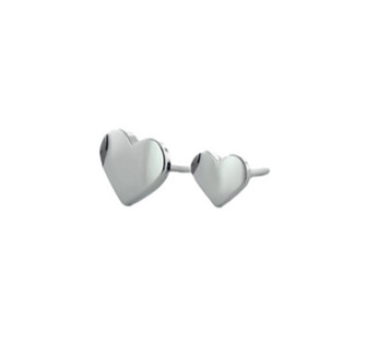 Titanium Heart Shape | Fourleaf Piercing